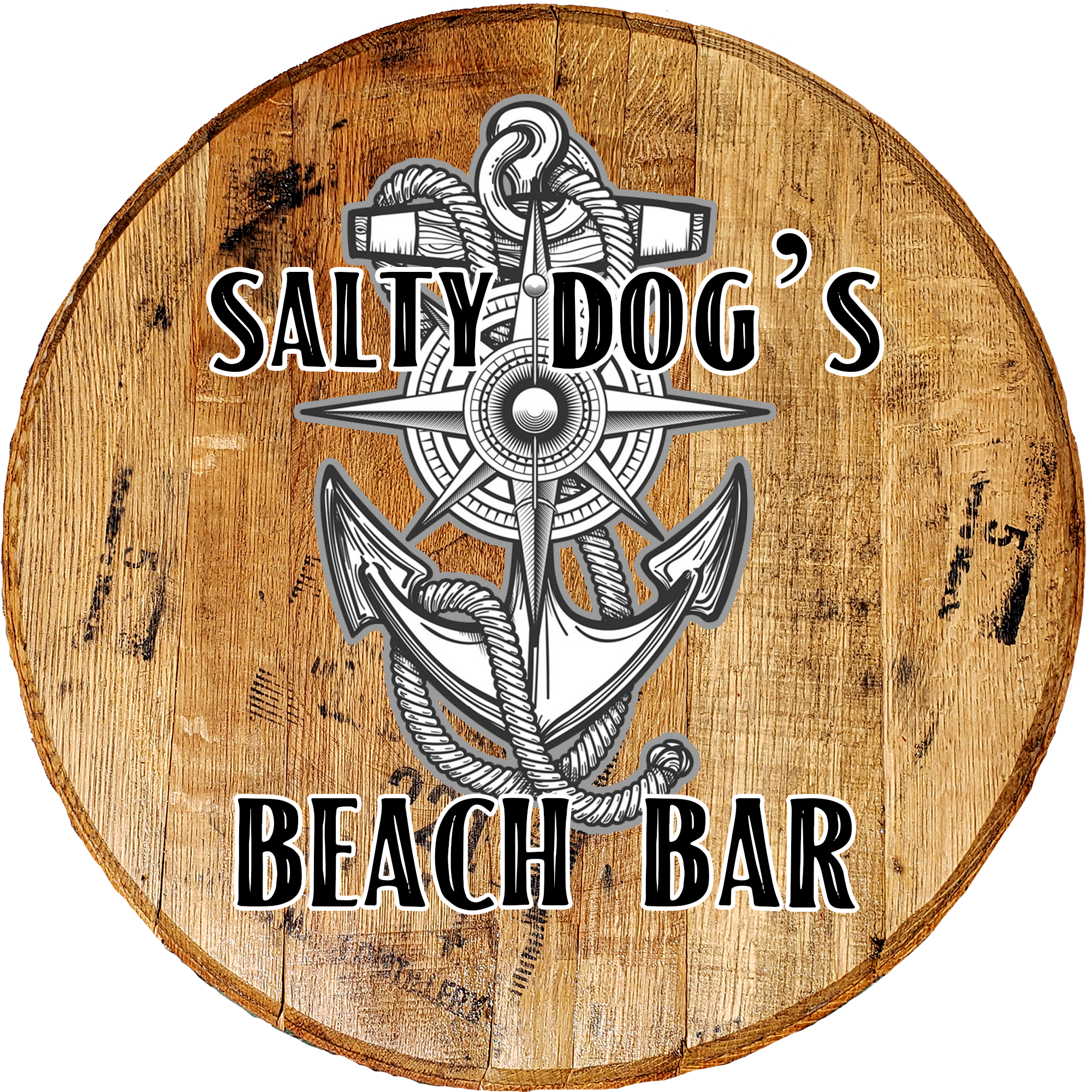 Beach Bar Sign Free Printable